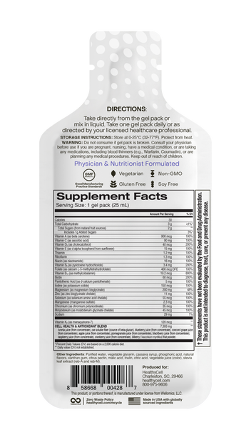 Bioactive Multi - Gel Supplement & Multivitamin | Healthycell – HealthyCell